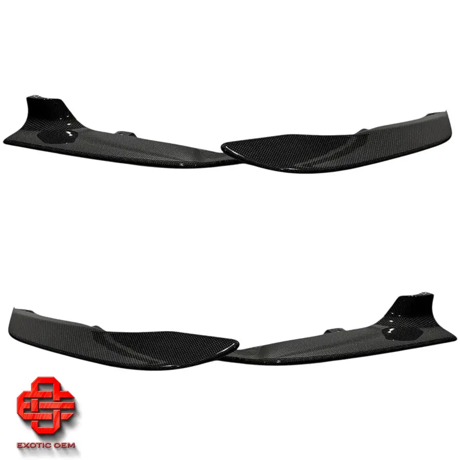 FERRARI 488 PISTA CARBON FRONT SIDE SPOILER SPLITTER – EXOTIC OEM