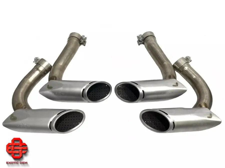 LAMBORGHINI URUS EXHAUST TIPS SATIN – EXOTIC OEM