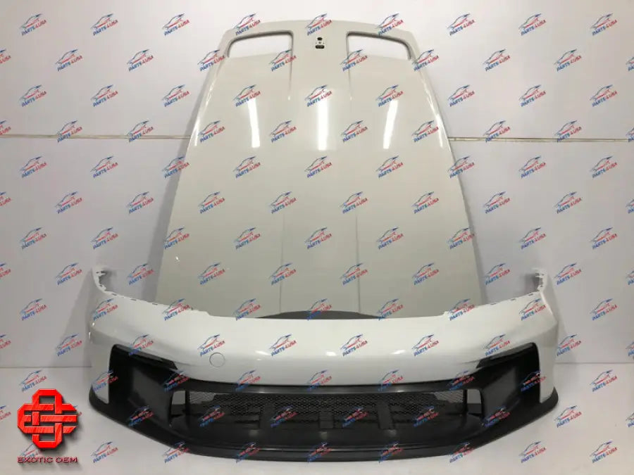 PORSCHE 992 GT3 FRONT BUMPER AND HOOD, OEM – EXOTIC OEM
